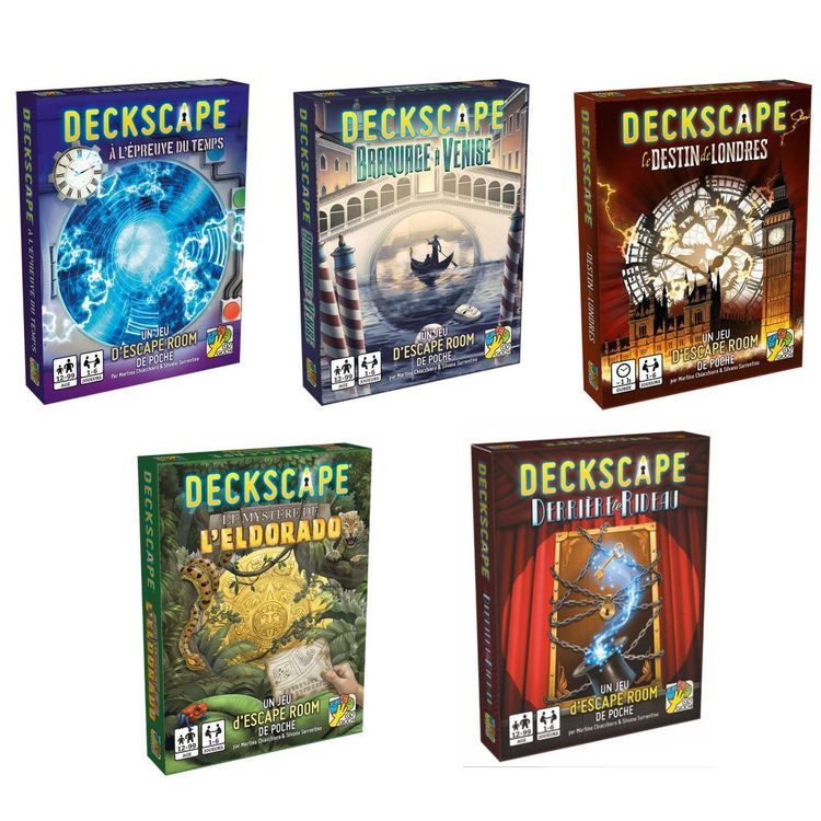 A la découverte de Deckscape - Les Glandus - Blog et Avis Escape Game